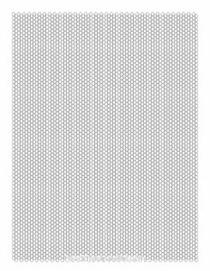 Free Printable Seed Bead Graph Paper Template in PDF
